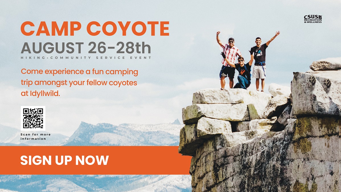 Camp Coyote - SBC and PDC | CSUSB