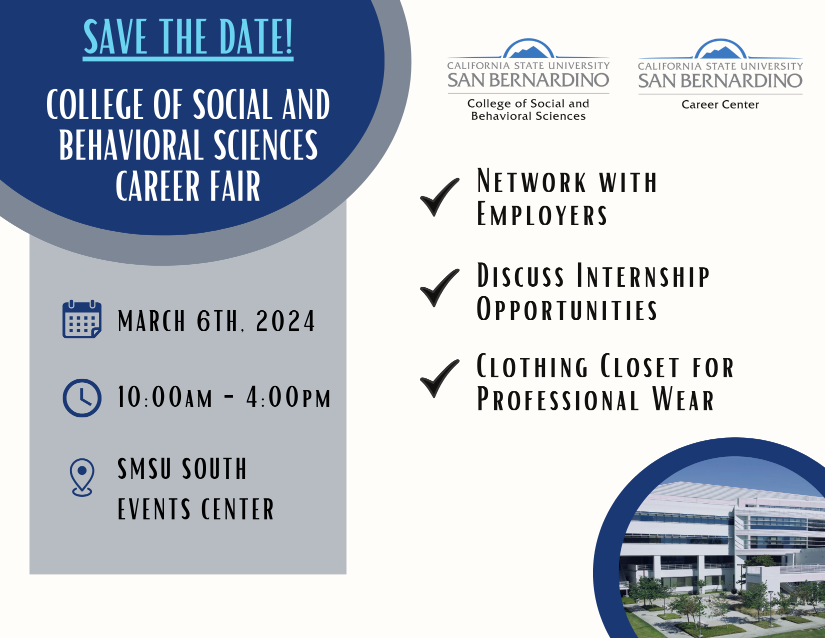 Career Fair | CSBS Student Success Center | CSUSB