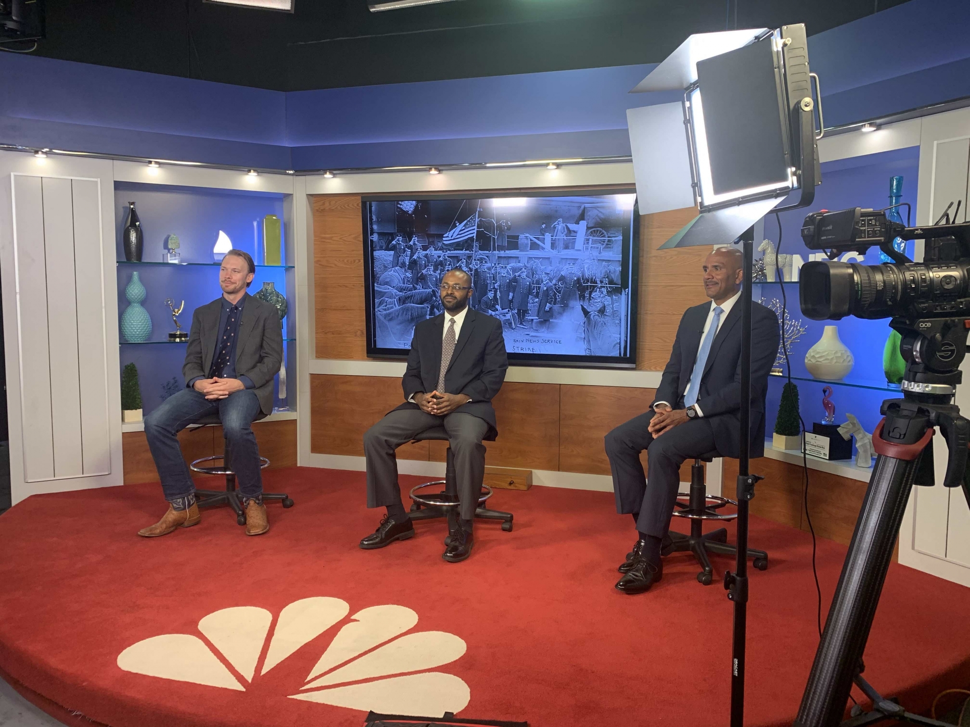 Dr. Marc Robinson and Dean Mohamed Interviewed on NBC Palm Springs | CSUSB