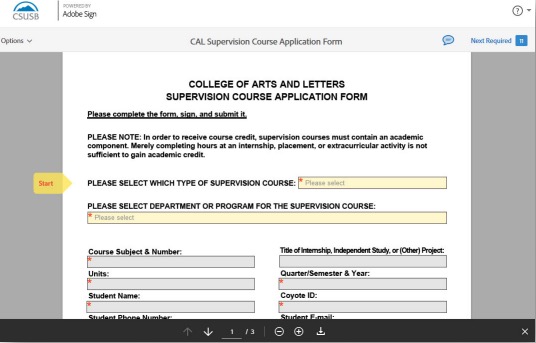Forms | Home | CSUSB
