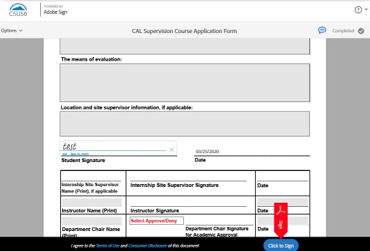 Forms | Home | CSUSB