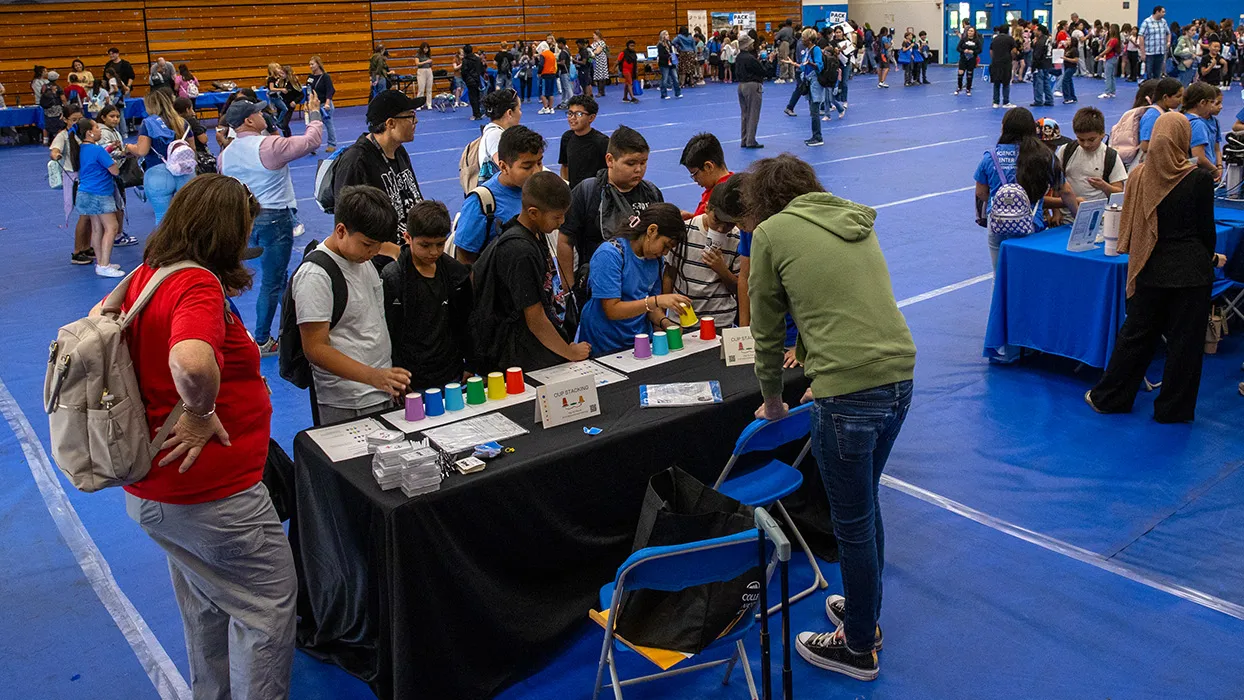 CSUSB welcomes local students for a day of discovery at CNS Science ...
