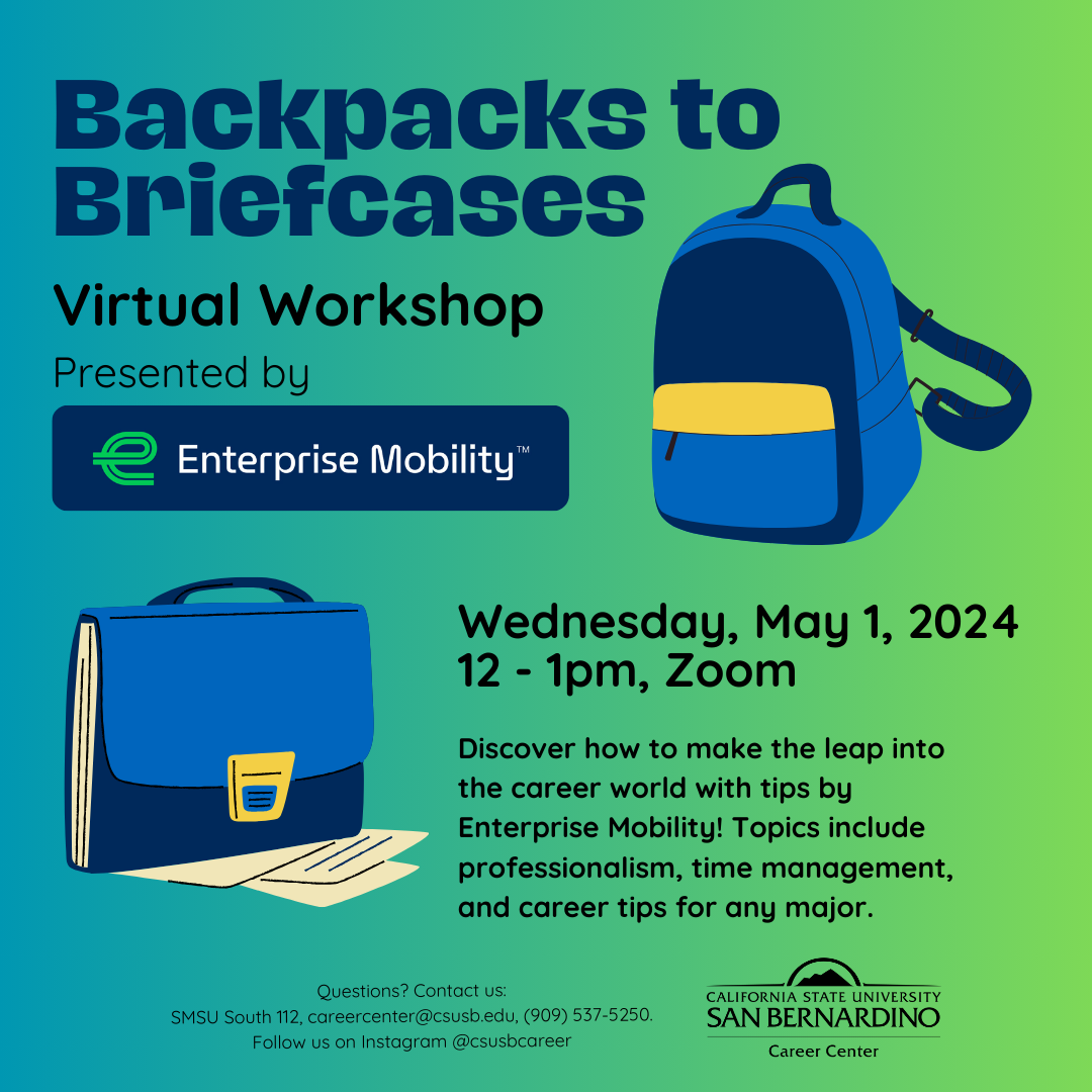 Career Center Events | Career Center | CSUSB