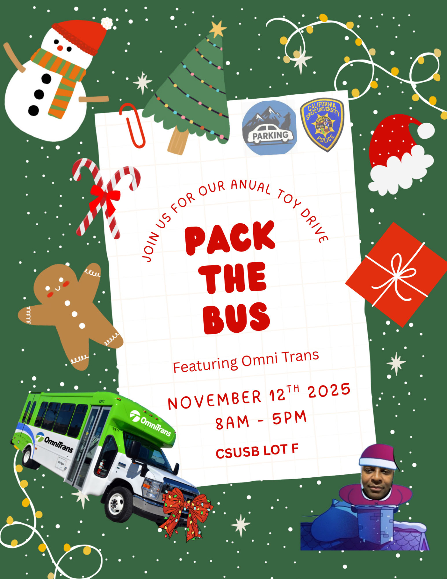 Cal State San Bernardino to host annual Stuff-A-Bus Toy Drive on Nov ...