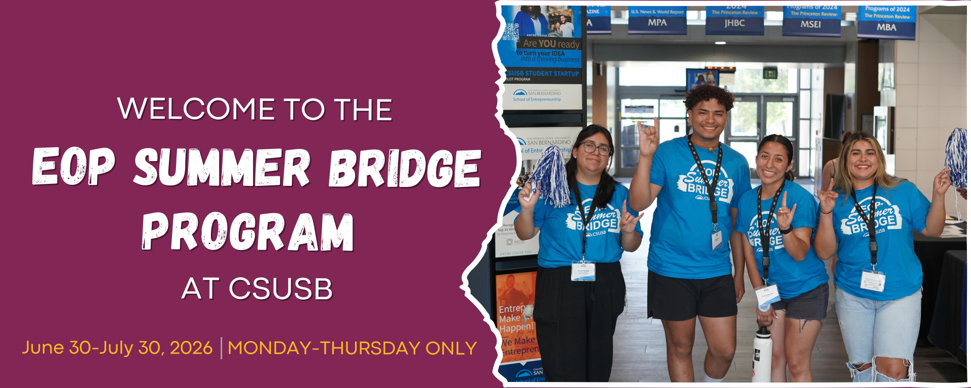 Summer Bridge | EOP | CSUSB